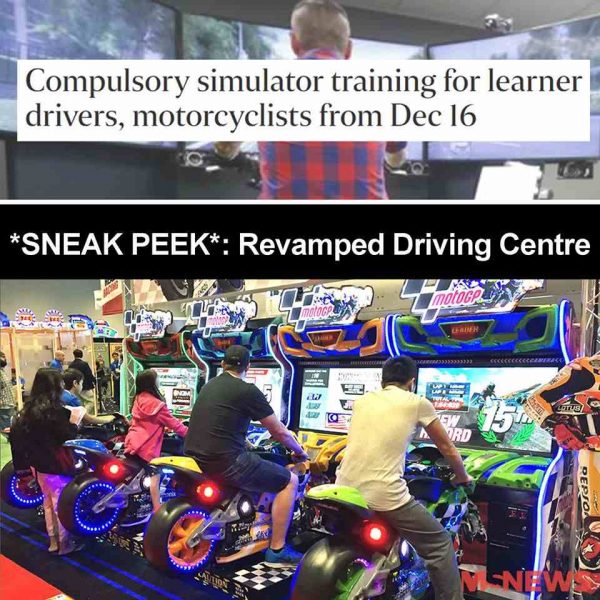 S'pore Learner Motorists Have To Do Simulator Training Before Booking ...