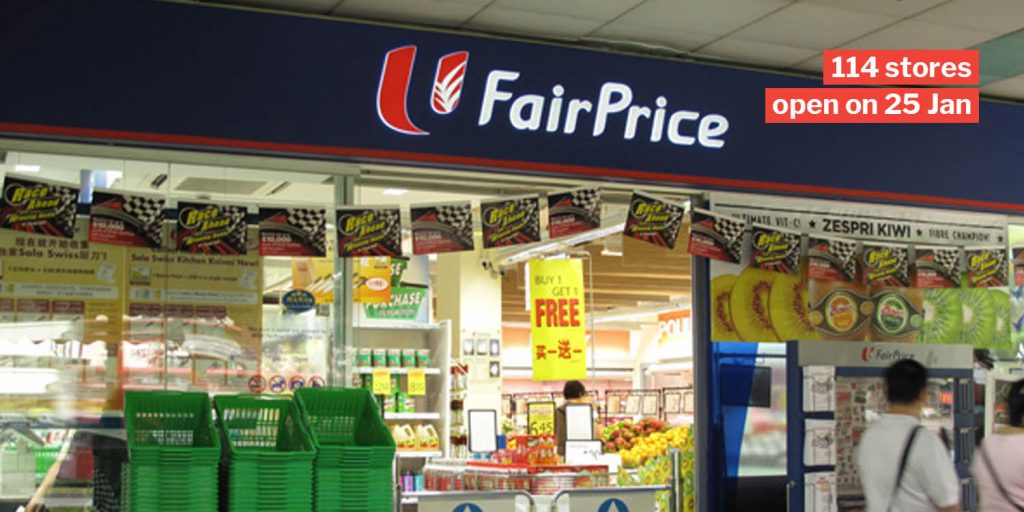 114 FairPrice Stores Will Stay Open On 1st Day Of CNY So You Can Last ...