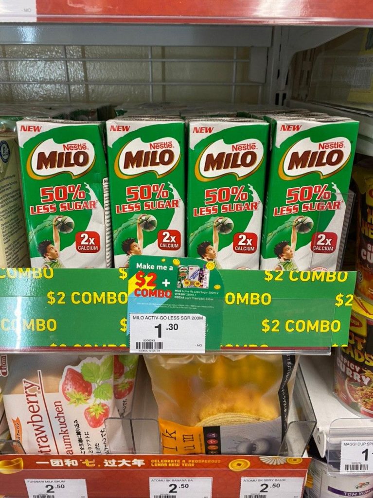 Milo Costs $0.42/Packet Till 21 Jan At All S'pore Supermarkets So You ...