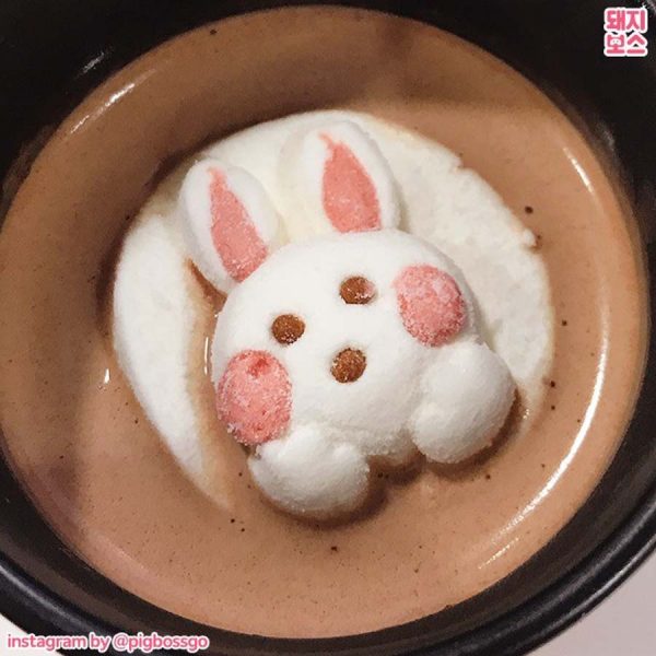 You Can Plop These Bunny Marshmallows Into Hot Chocolate At Home So ...