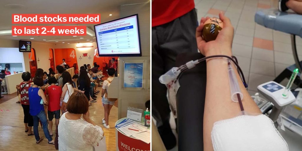 S'pore Blood Banks Need 3,000 More Donors Of Type A, B & O, So Stocks ...