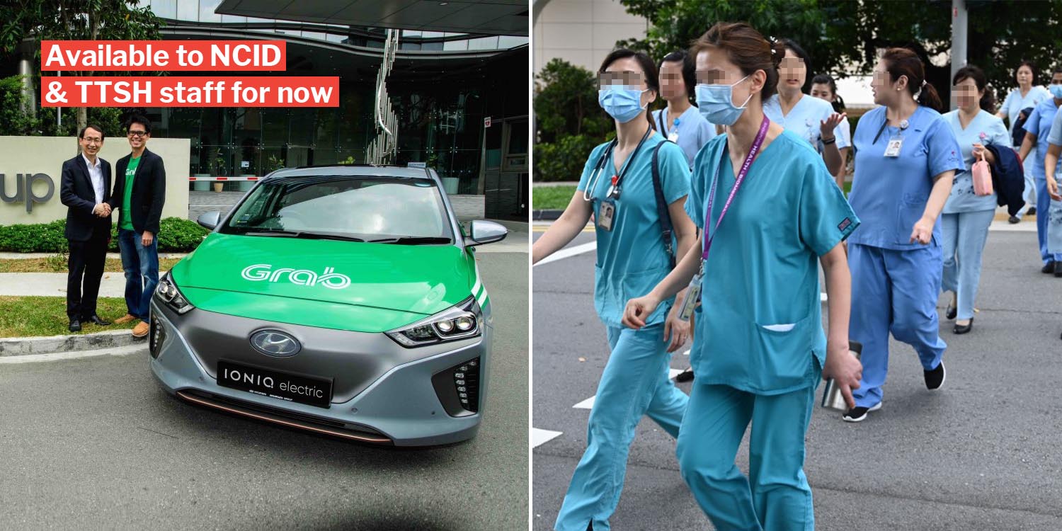 S'pore Healthcare Workers Can Now Rely On GrabCare, A New 24-Hour Car ...