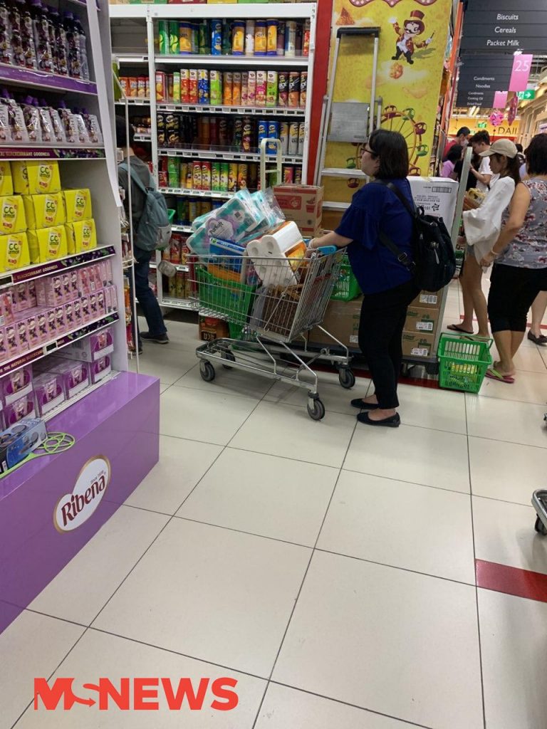 S'poreans Are Wiping Out Basic Supplies From Supermarkets In Panic ...