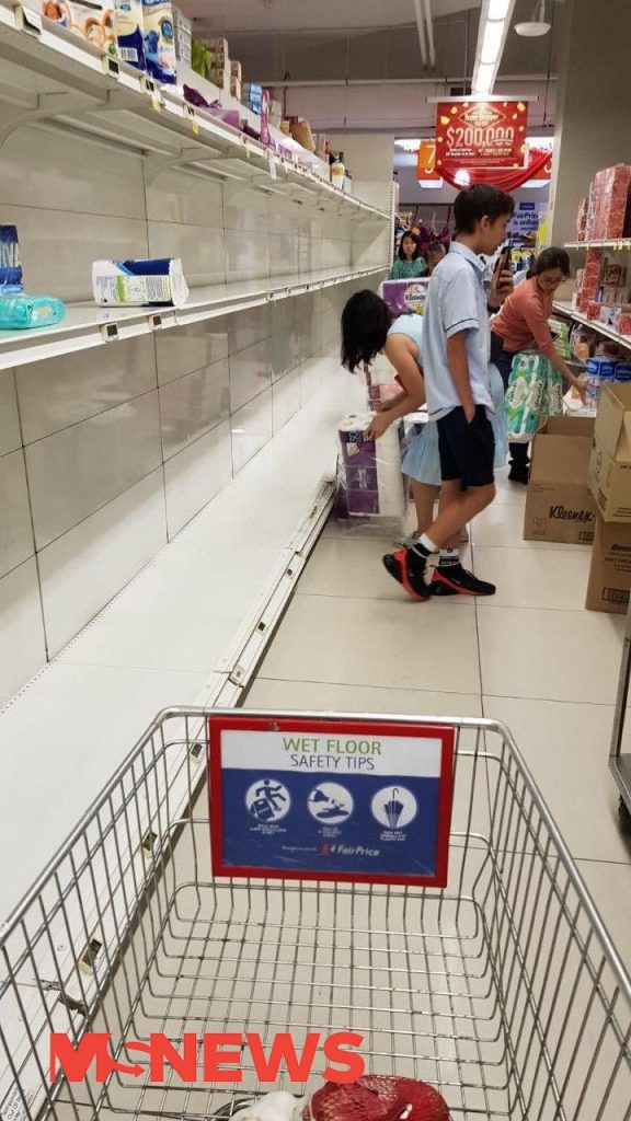 S'poreans Are Wiping Out Basic Supplies From Supermarkets In Panic ...