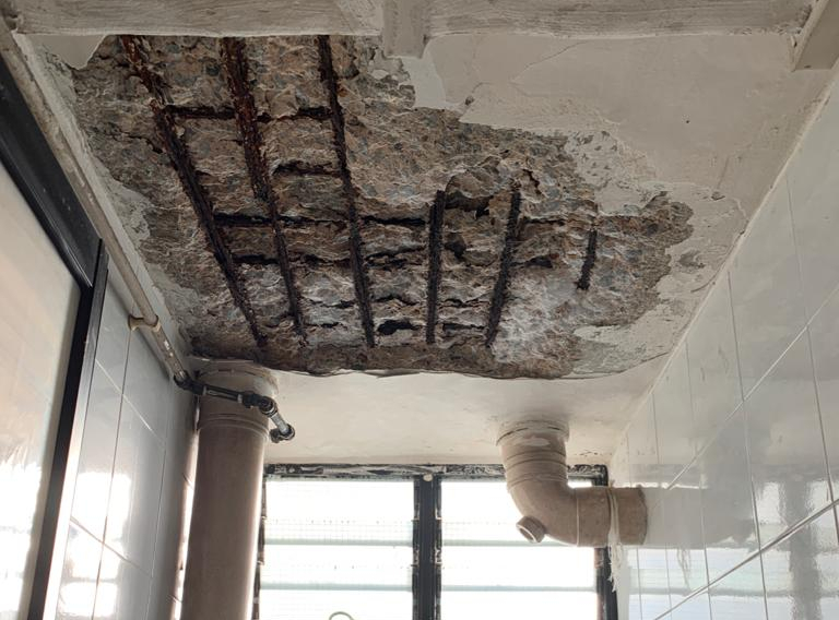 10kg Concrete Slab Falls Off Toa Payoh HDB Ceiling, Domestic Helper ...