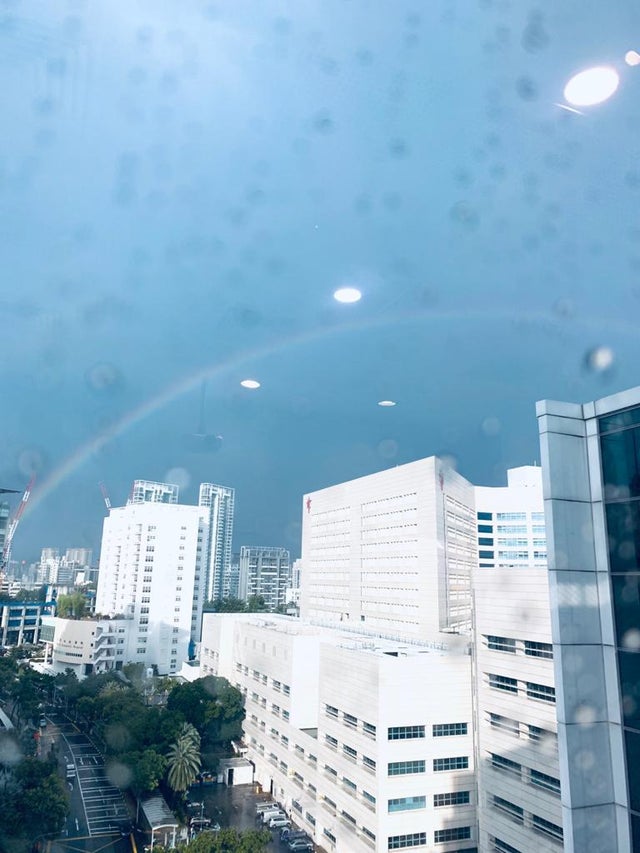 Rainbows Seen Across S’pore After Heavy Rain On 11 Feb Is The Light We ...