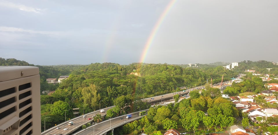 Rainbows Seen Across S’pore After Heavy Rain On 11 Feb Is The Light We ...