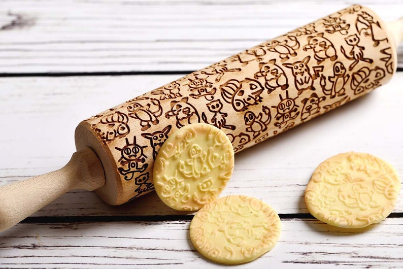 Pokémon Rolling Pins Allow You To Make Pastries Embossed With Your ...