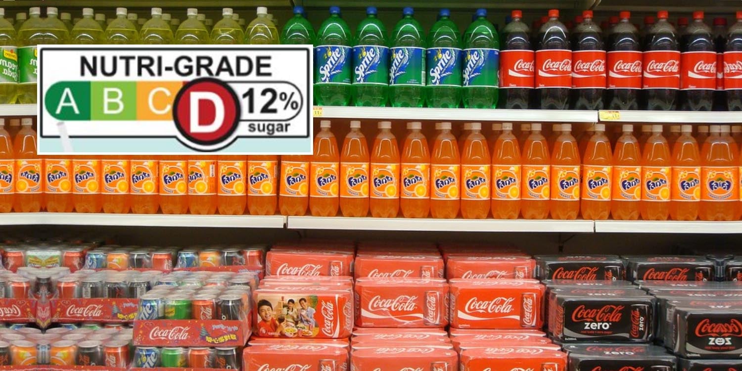 Pre-Packaged Sweet Drinks Will Have 'A To D' Nutri-Grade Sugar Label To ...