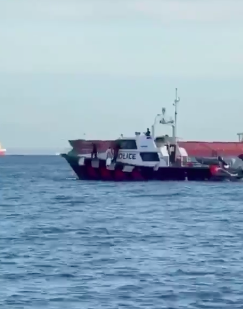 Grandfather & Grandson Stranded At Sea During East Coast Park High Tide ...