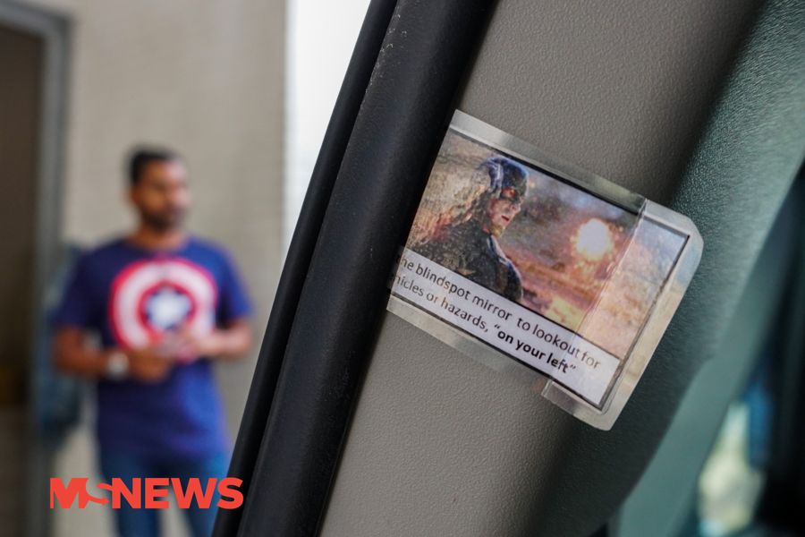 This Grab Car Has Dank Marvel Memes, Charging Pods & Personal Stereo ...