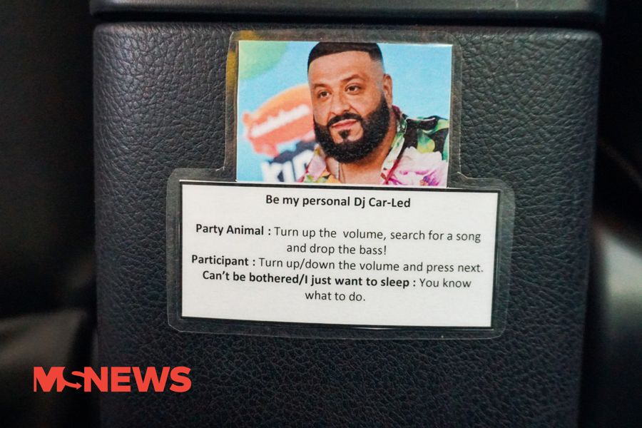 This Grab Car Has Dank Marvel Memes, Charging Pods & Personal Stereo ...