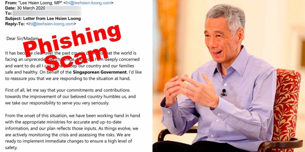 PM Lee Debunks Fake Email Update On Covid-19, Warns Netizens Not To ...
