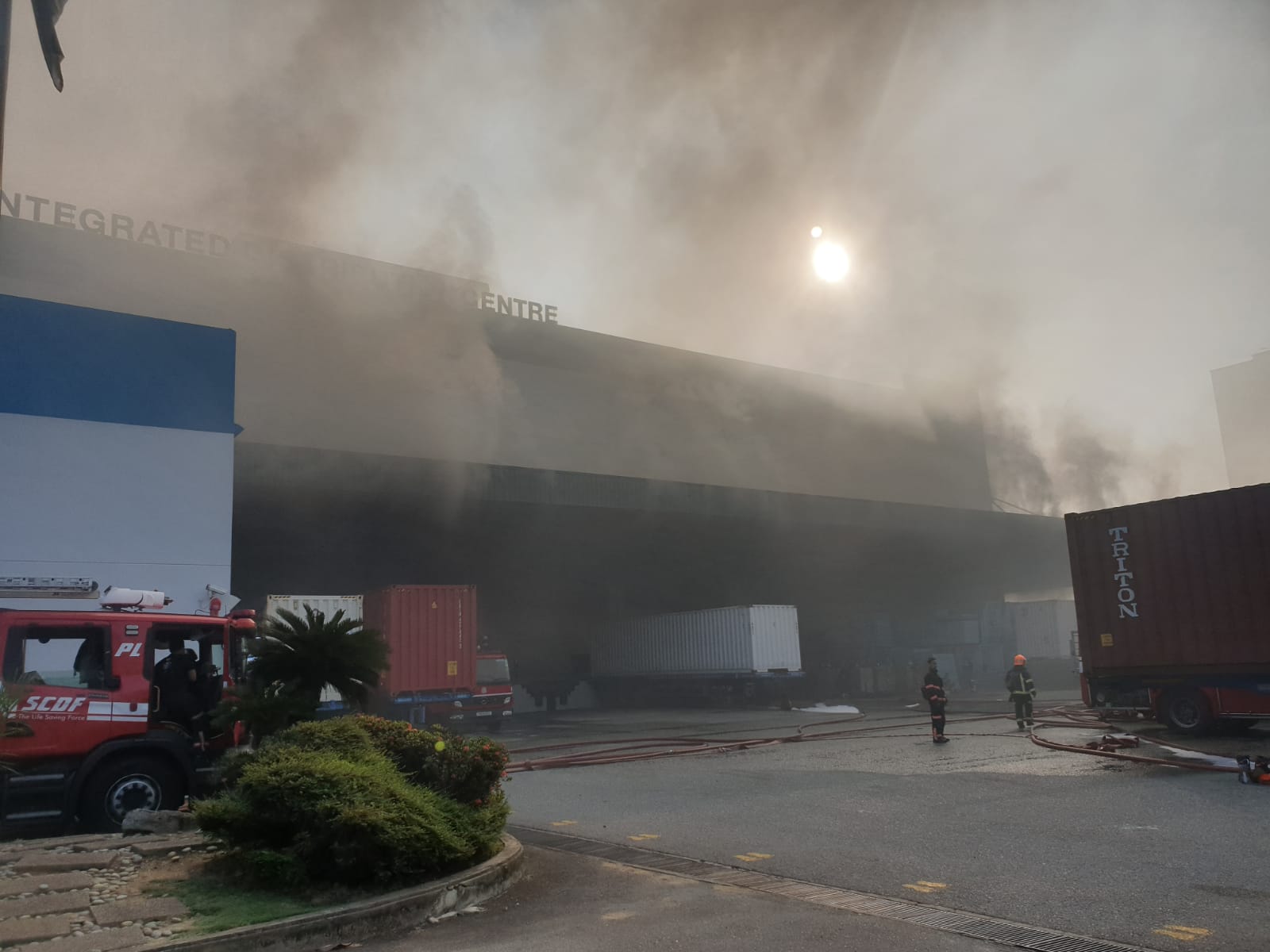 Massive Tuas Industrial Fire Successfully Contained After 12 Hours, 100 ...