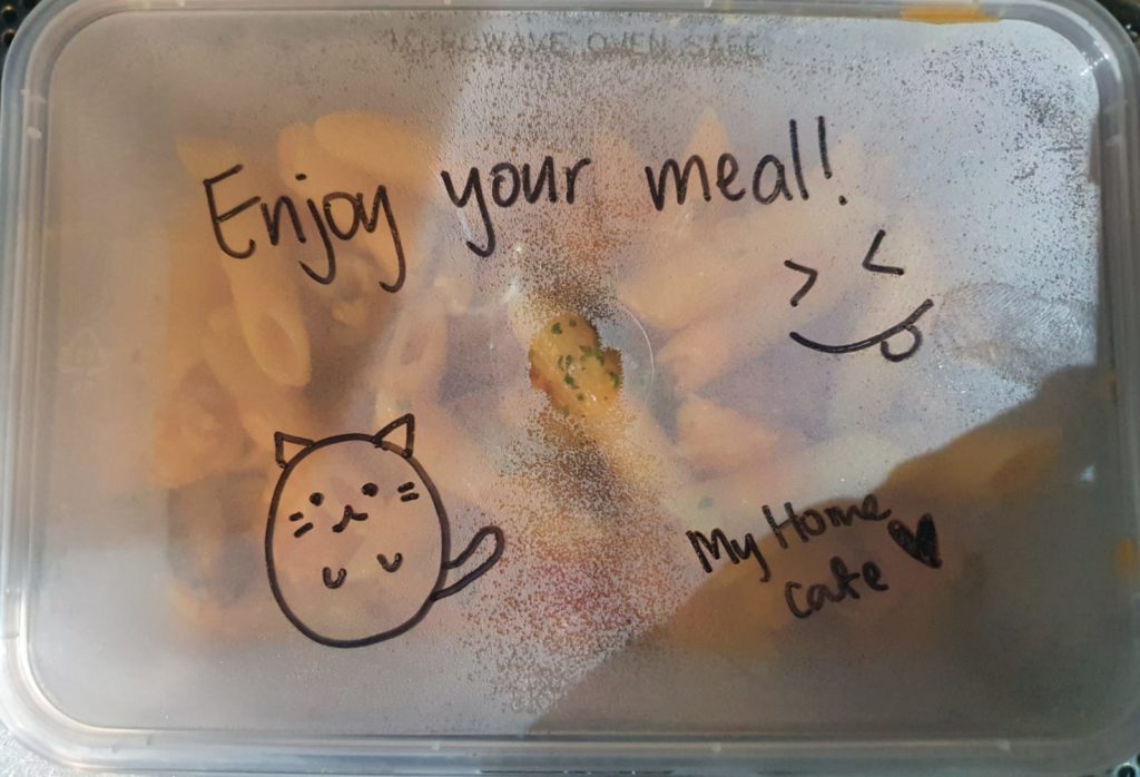 Yishun Cafe Staff Doodle On Dabao Boxes To Lift Customers’ Spirits ...