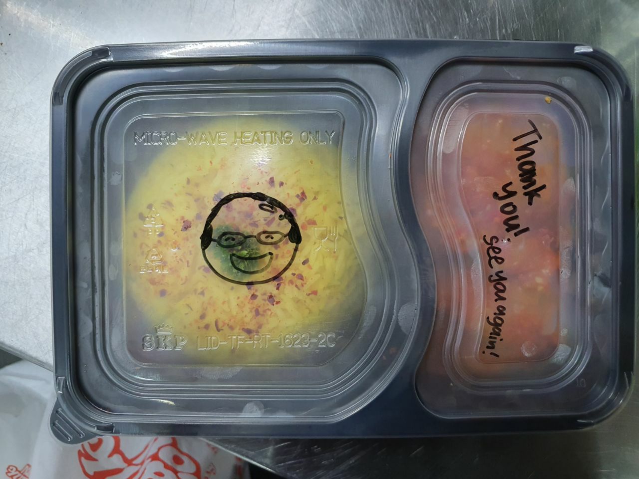 Yishun Cafe Staff Doodle On Dabao Boxes To Lift Customers’ Spirits ...