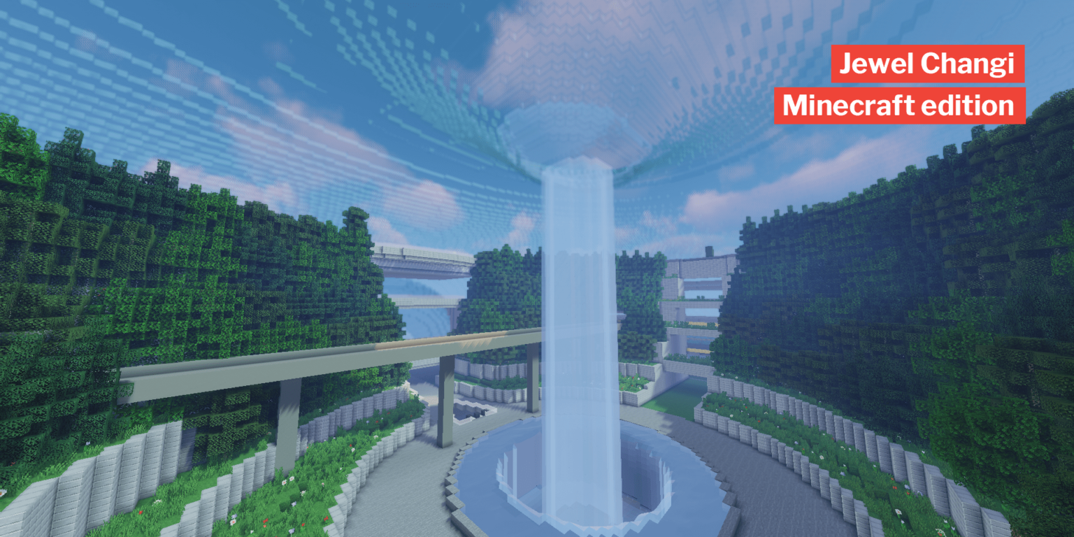 S'pore Minecraft Player Creates Realistic Replica Of Jewel Changi Amid ...