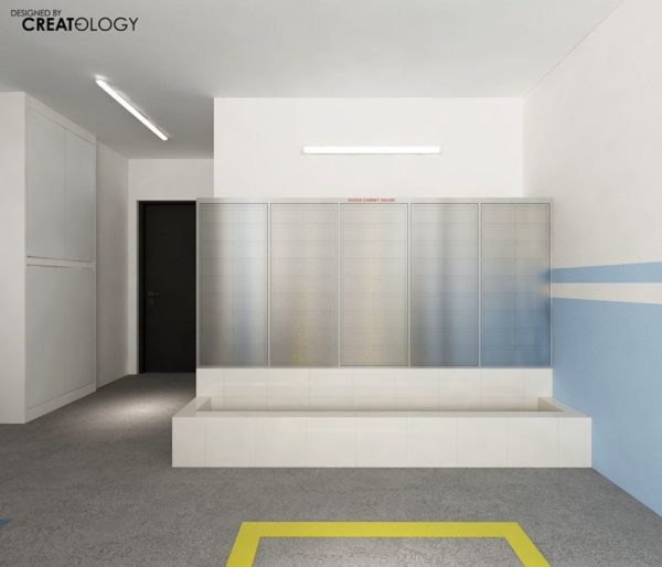 HDB Flat Design Has A Void Deck, Lift Landing & Retro Letter Boxes For ...