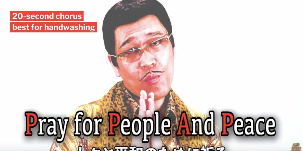 PPAP Singer Reminds Us To Wash Our Hands In Epic YouTube Comeback For ...