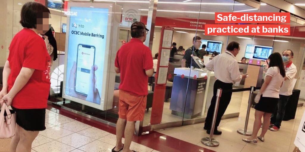 S'poreans Must Wear Masks To Enter All Banks Islandwide, Effective ...