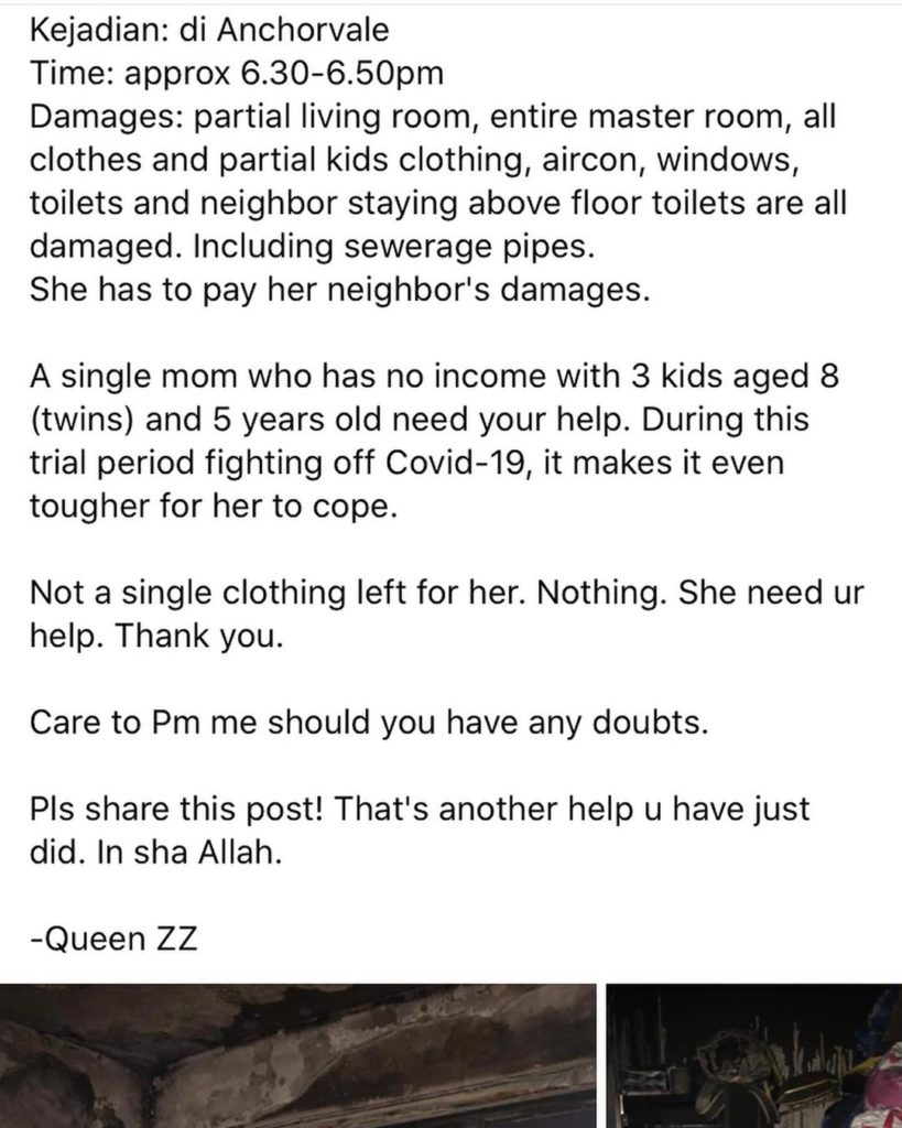 Anchorvale Fire Destroys Family Home, Single Mum & 3 Kids Seek Donations