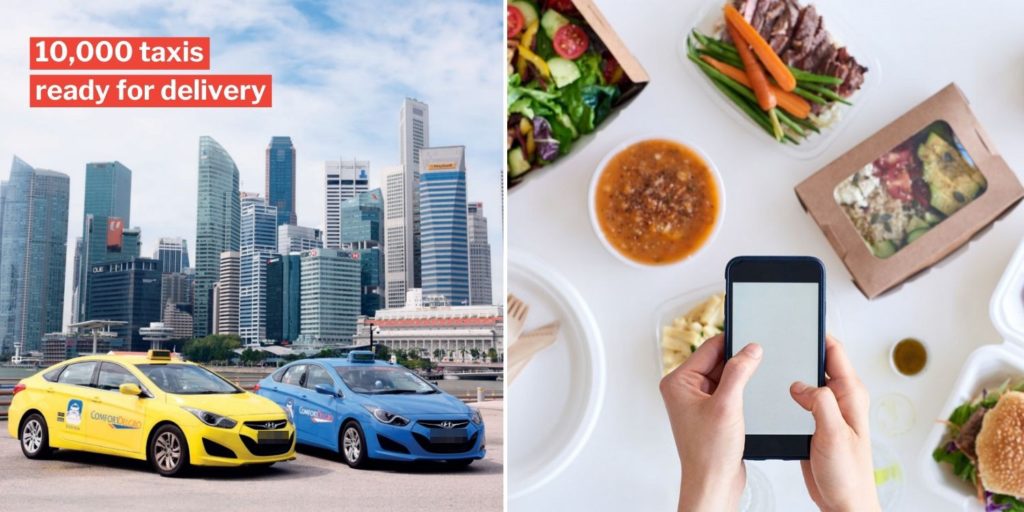 ComfortDelGro Food Delivery Service Lets Cabbies Keep 100% Of Fees To ...