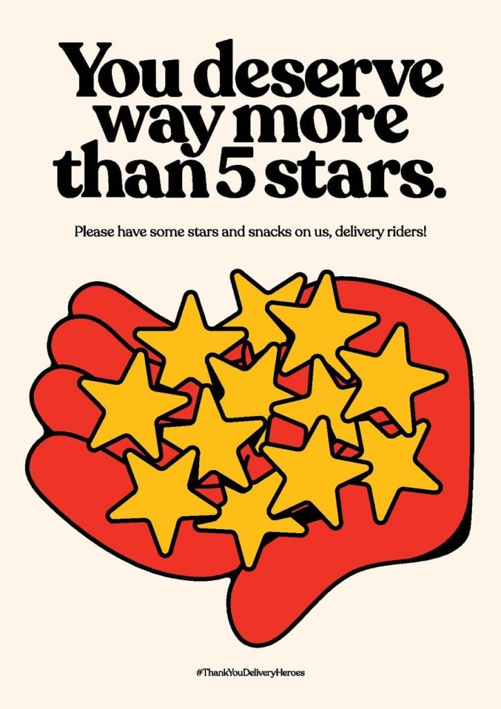 Thank Our Delivery Heroes By Placing These Posters On Your Doors, They ...