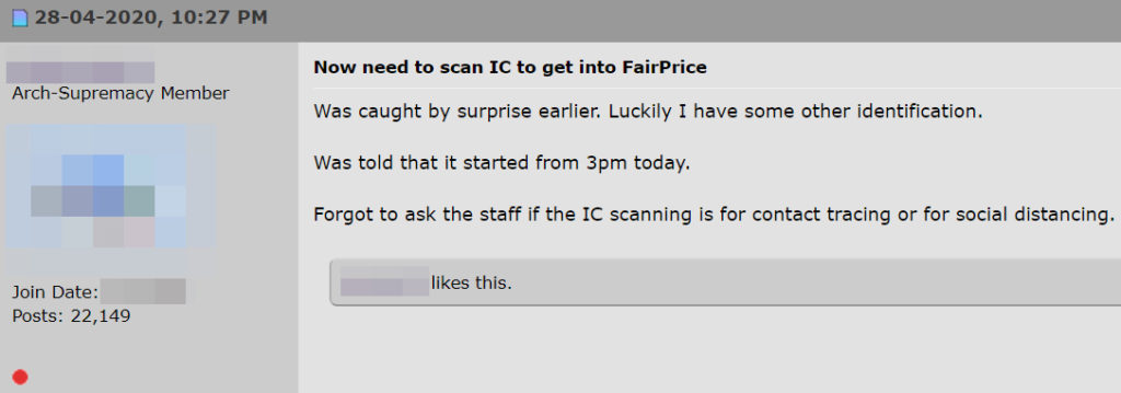 S’poreans Have To Scan NRIC Or QR Code At 148 NTUC FairPrice Outlets ...