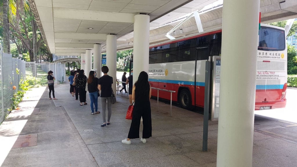 Khatib MRT Queues Due To Scheduling Issue For Pre-School Staff's Covid ...