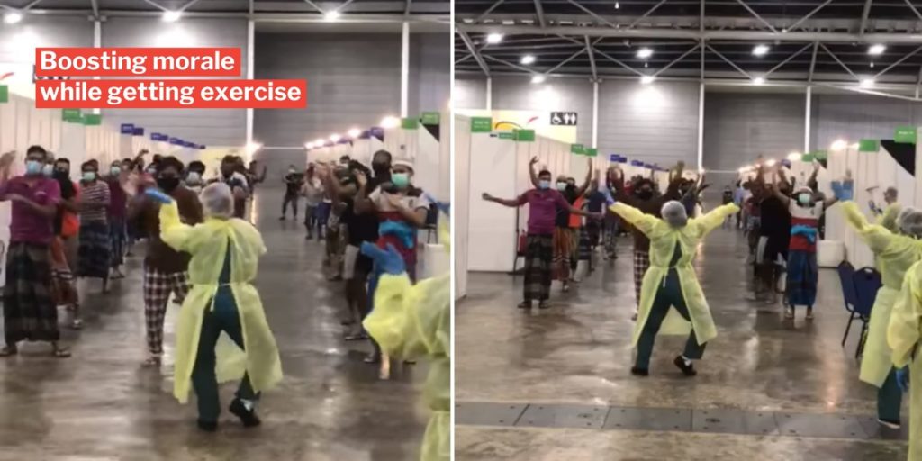 EXPO Patients Dance With Healthcare Workers In Adorable Video, Lifting ...