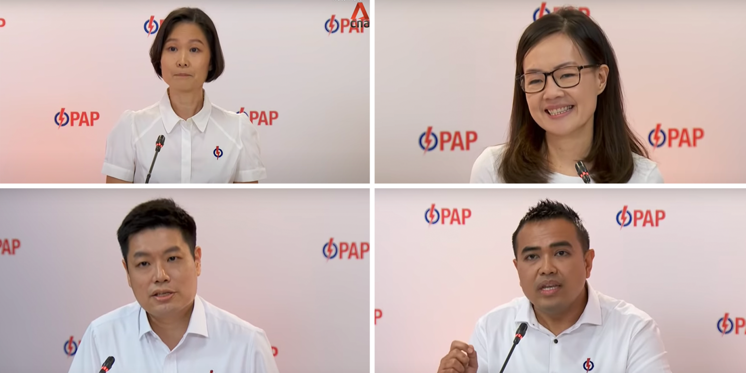 PAP Reveals 4 More New Candidates, Includes S'pore's First Female SAF ...