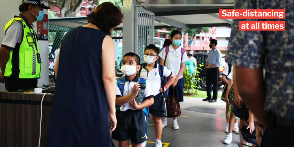 Kheng Cheng Primary Students' Safe Distancing Impress Netizens As Kids ...