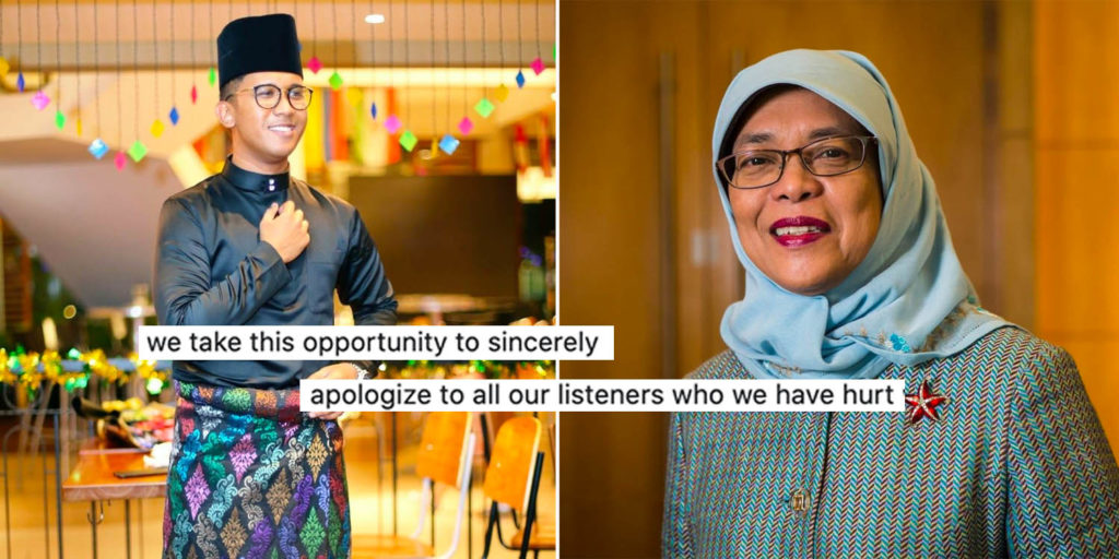 OkLetsGo Podcast Apologises 4 Hours After President Halimah Calls Out ...