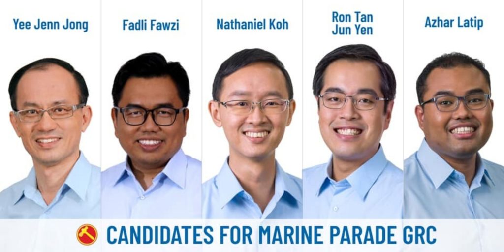 WP's Marine Parade Slate Has 3 Newcomers, Will Run Against Goh Chok ...