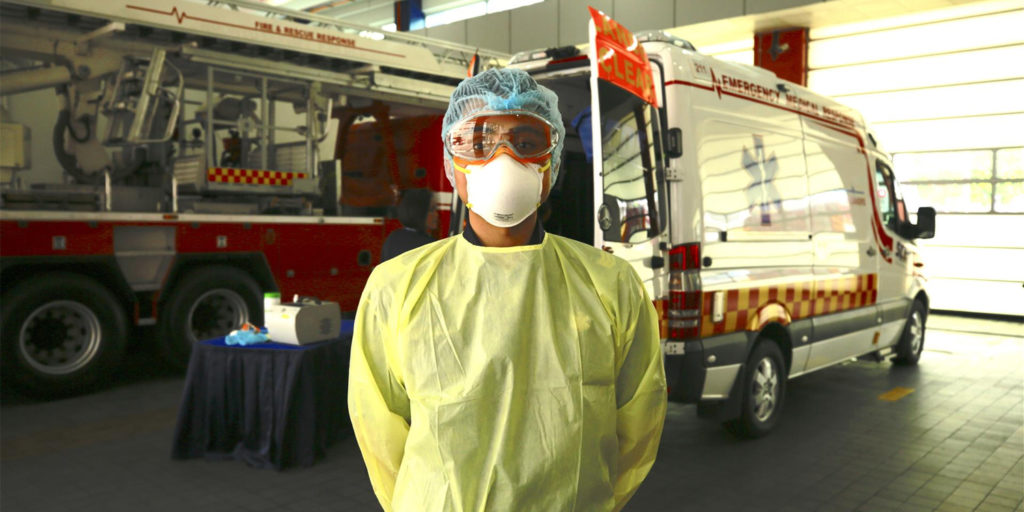 SCDF Officers Only Required To Don PPE For Covid-19 Cases, Mask ...