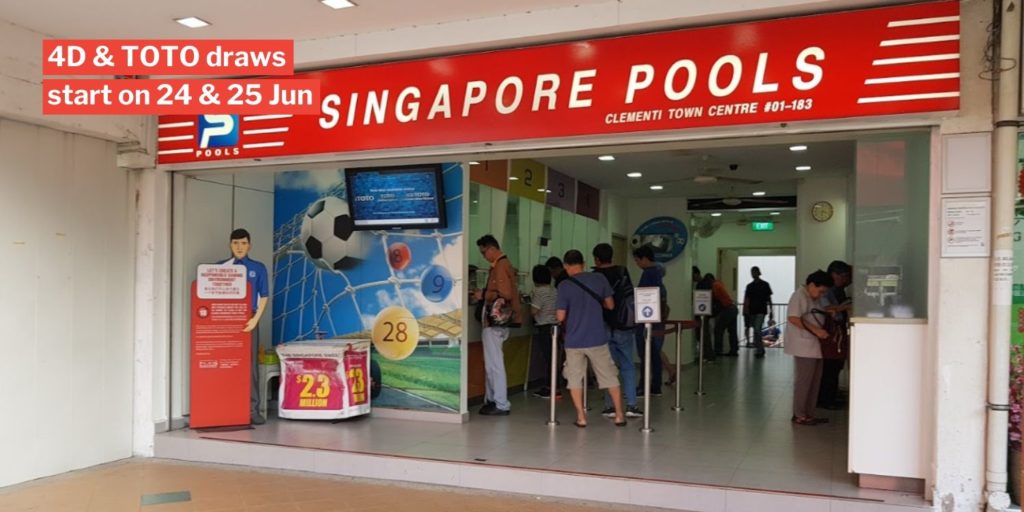 S'pore Pools To Reopen On 22 Jun, 4D & TOTO Draws Will Start Later