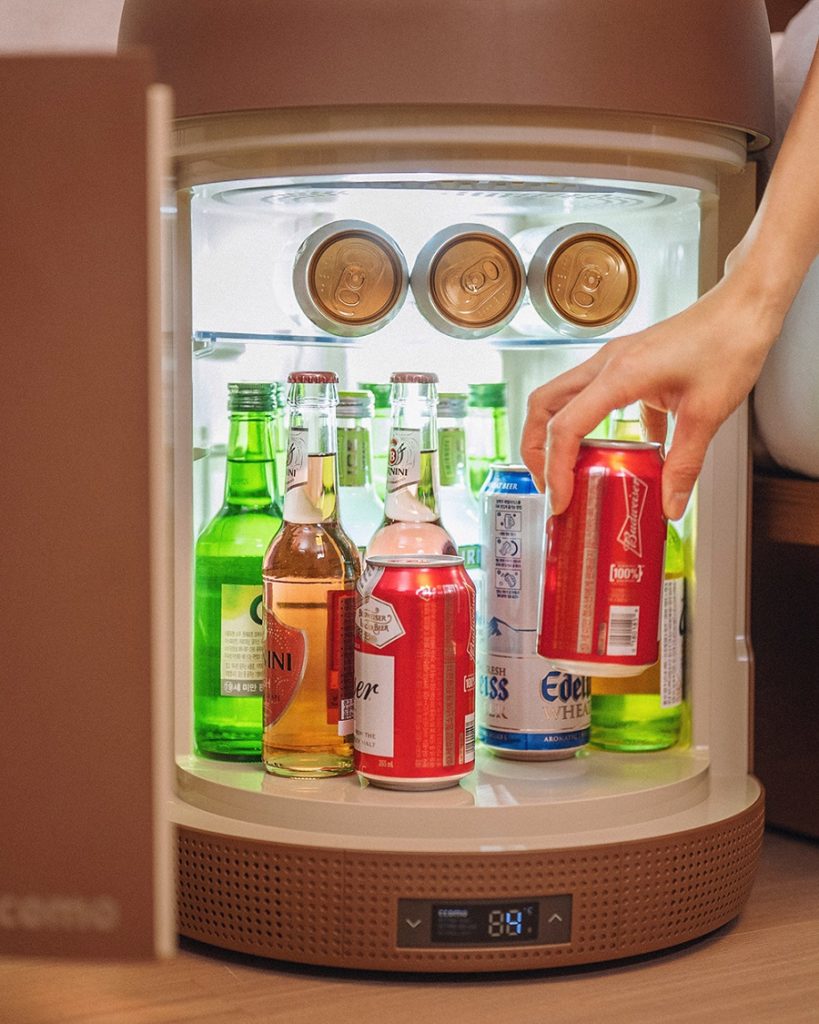 LINE FRIENDS Fridge Can Keep Your BBTs Chilled, Play Music & Disinfect ...