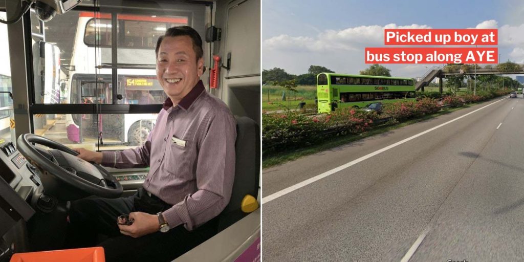 SBS Bus Captain Pays For Boy's Taxi Fare After He Took The Wrong Bus