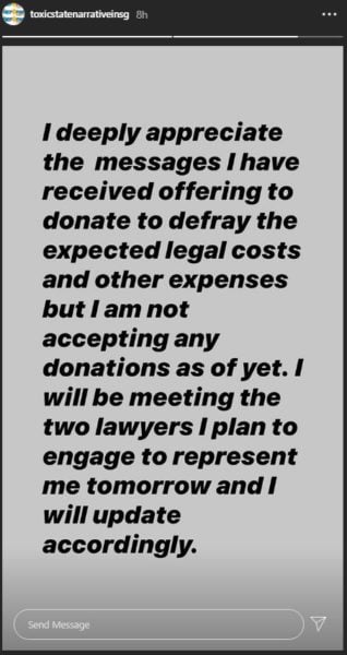 Charles Yeo Says Imran Rahim Has Taken Out Legal Proceedings Against ...