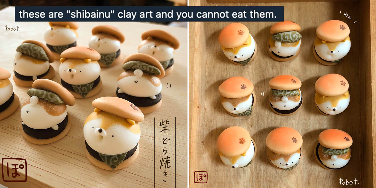 Japanese Clay Artist Makes Super Realistic Shiba Inu Mochi, We Thought ...