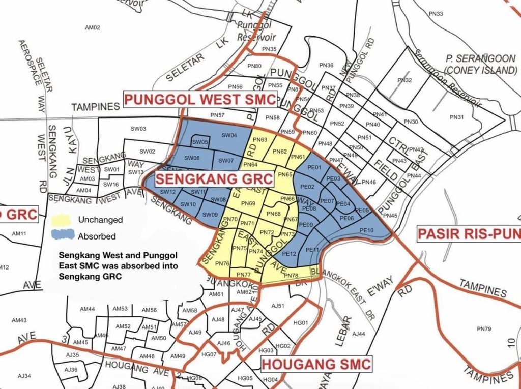 WP Reveals Sengkang GRC Team's Designated Wards, Jamus Lim Will Serve ...