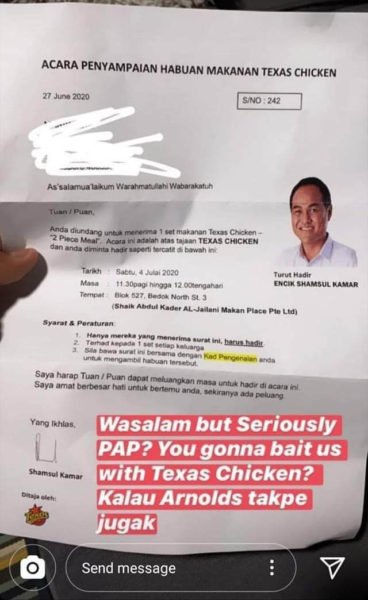 Shamsul Kamar Responds To Texas Chicken Allegations, Says Event ...