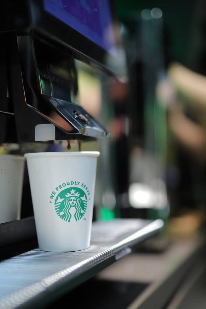 Starbucks Coffee Machine Blesses Caffeine Lovers In Bangkok With ...