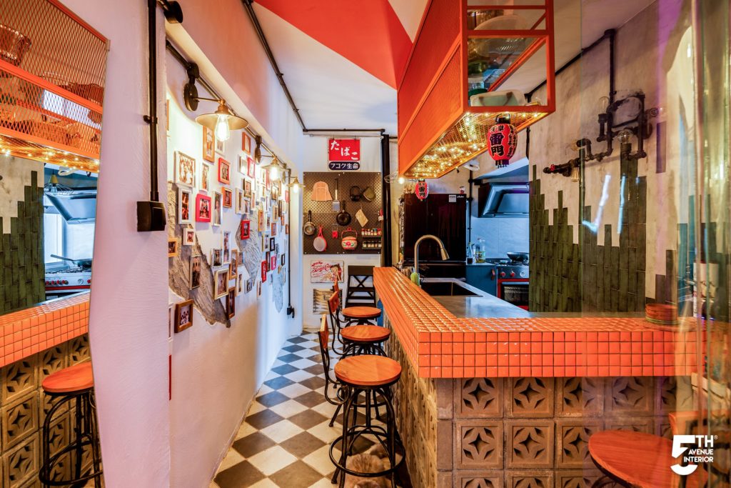 This Tampines HDB Is A Glitzy Vintage Bar With High Counter Stools ...