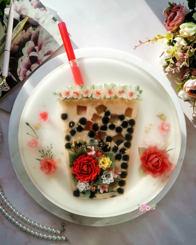 This Boba Jelly Cake Is A Work Of Art, Now BBT Lovers Can 'Eat' Their ...
