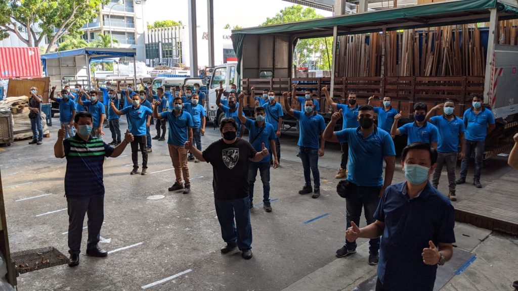 MOH Detects Covid-19 Case In Cleared Dormitory, 800 Workers Face ...