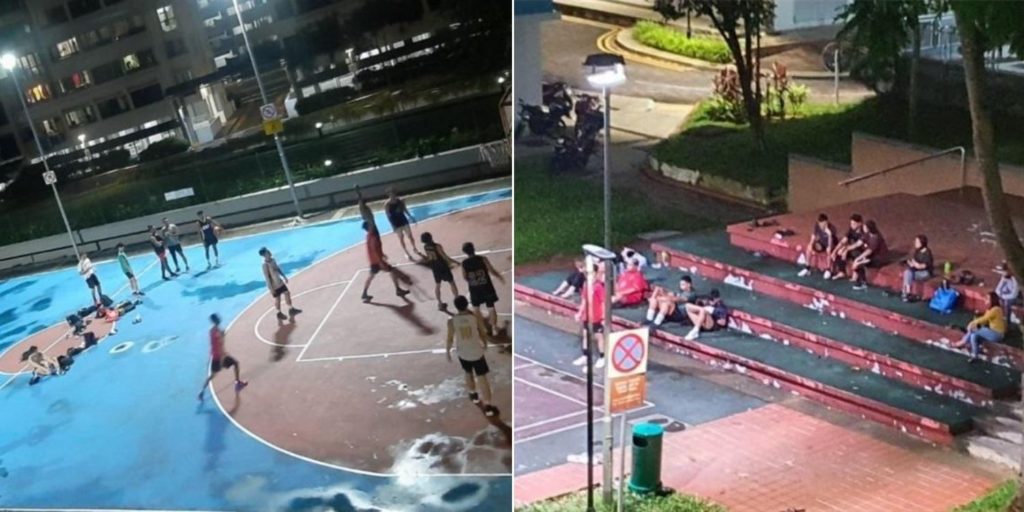 HDB Game Courts Have Frequent Large Gatherings, Town Councils Will Shut ...
