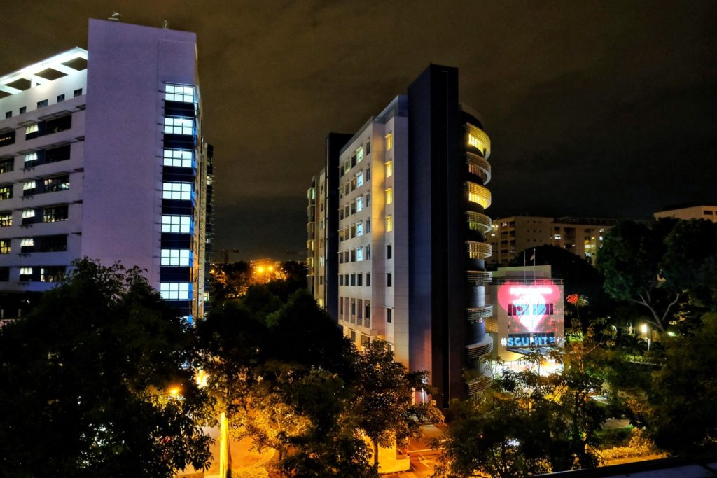 Changi General Hospital Lights Up With S'pore Colours To Honour ...