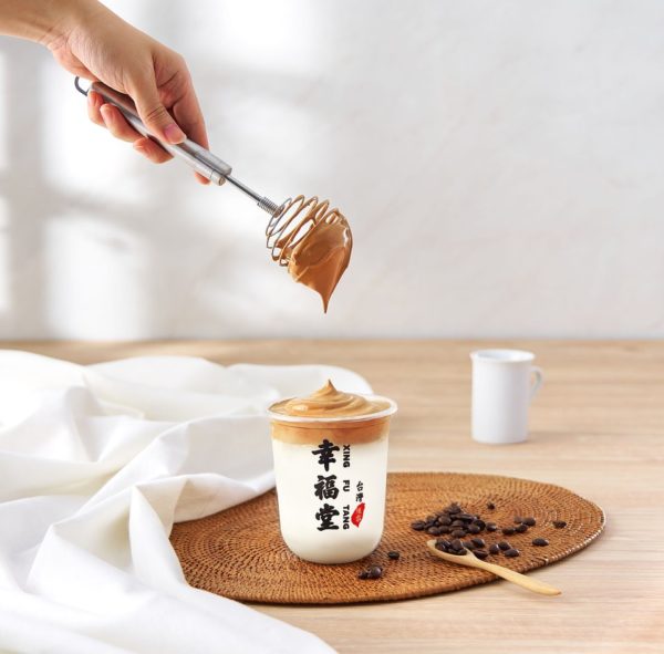 Rose Dalgona BBT Going For $0.55 At Xing Fu Tang In Spirit Of NDP