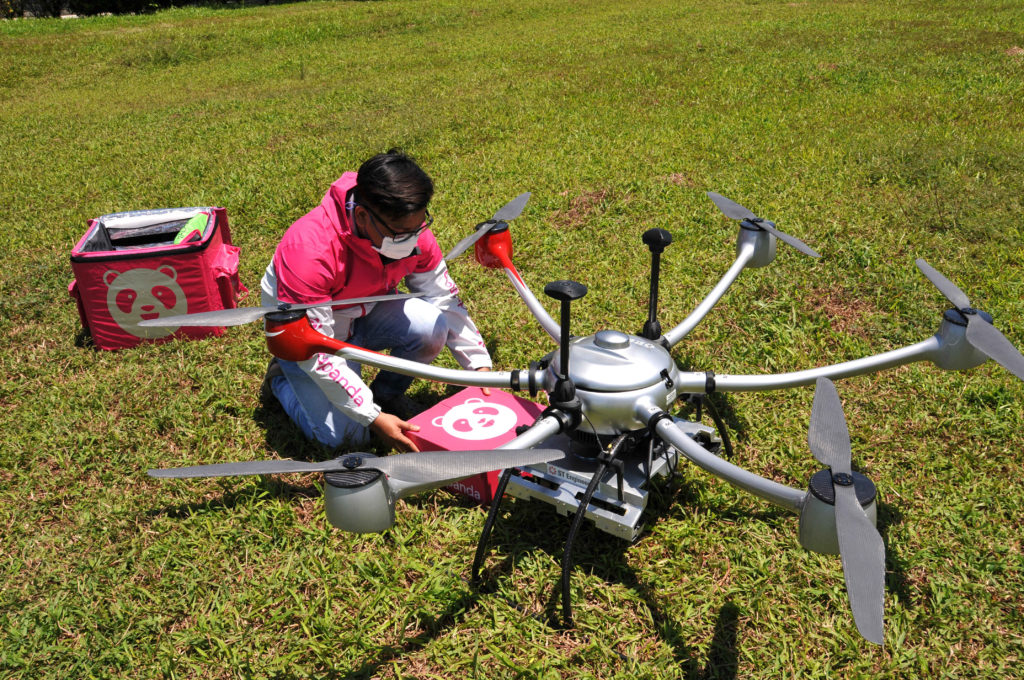 Foodpanda Delivers Ayam Penyet By Drone, Proving That Chickens Can Fly